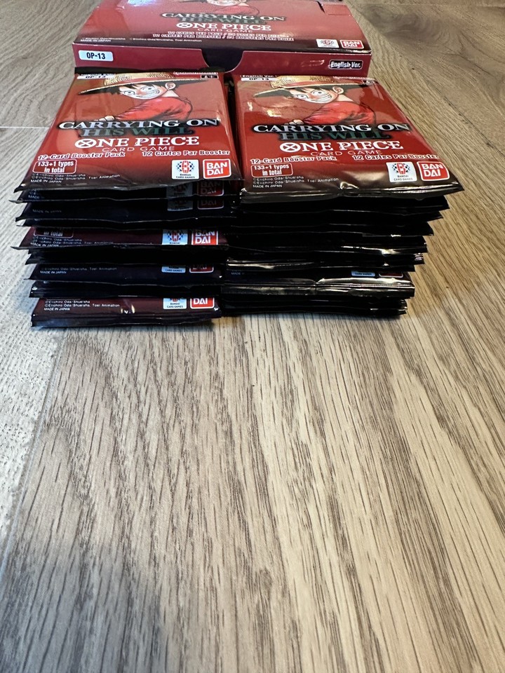 One Piece Booster Box - OP13 - 22 Packs - TRUSTED UK SELLER - FAST ...
