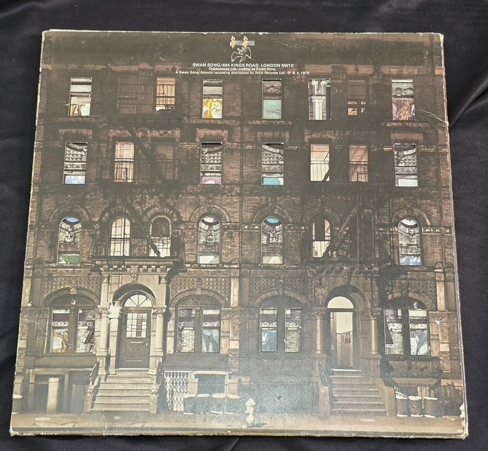 LED ZEPPELIN PHYSICAL GRAFFITI 1975 UK SWAN SONG 1st PRESS A1/B5/C1/D1 ...
