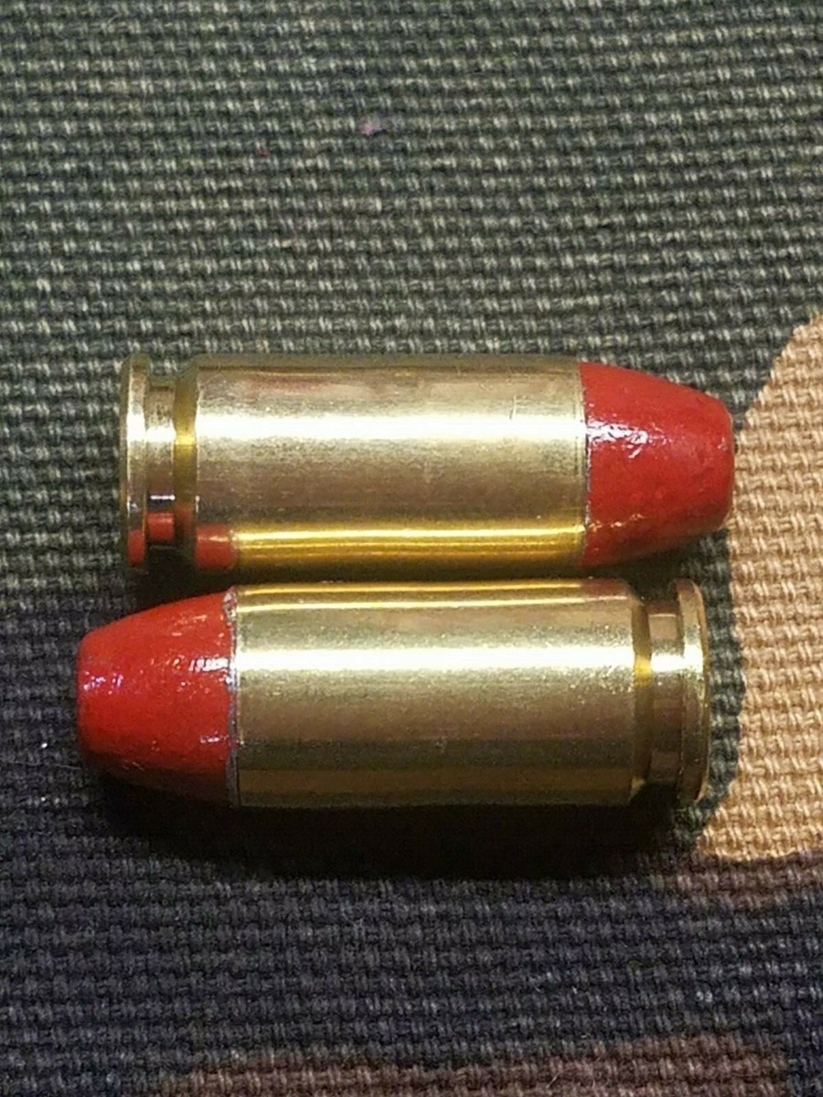 22 Wmr Snap Caps 10-Pack .40 S&W Snap Caps - Red & Brass, 200gr Weight ...