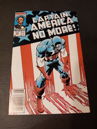 CAPTAIN AMERICA 332 1987 JOHN WALKER QUITS NM | eBay