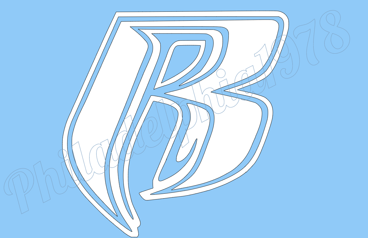 RUFF RYDERS die cut vinyl decal car/bike/laptop DMX check description ...