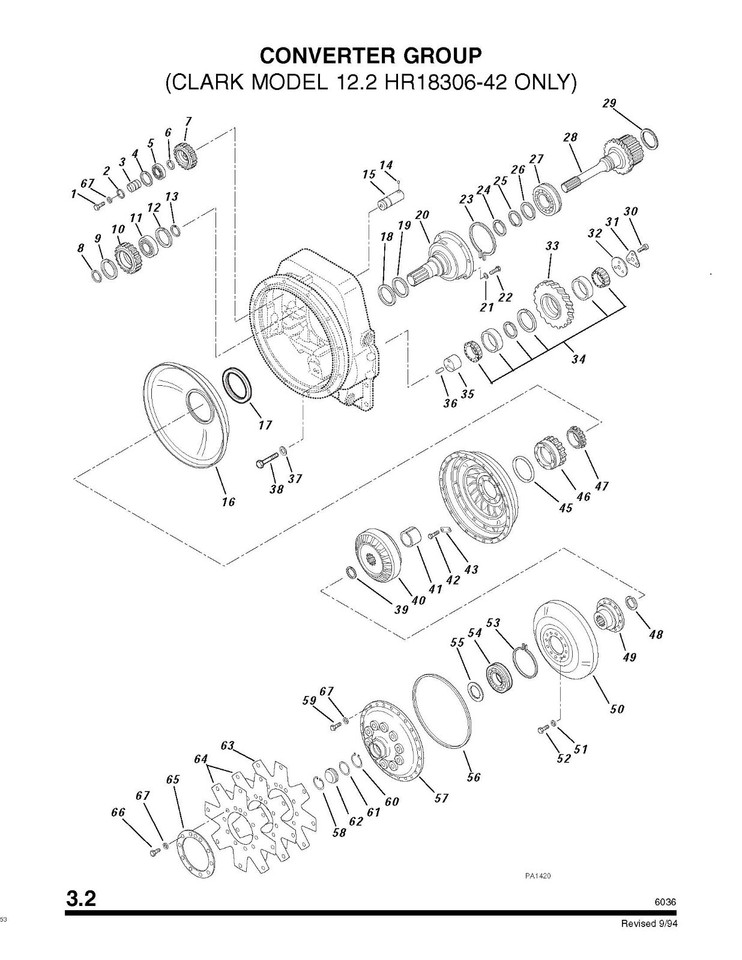 6036 Telehandler SERVICE PARTS MANUAL JLG Skytrak 6036 8990150 2005 | eBay