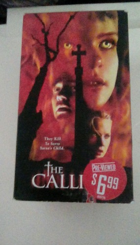 The Calling RARE City Heat film 2001 VHS cult satan horror devil ...
