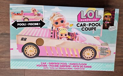 LOL Surprise ! Car-Pool Coupe Auto Cabrio mit Puppe Pool Tanzfläche ...
