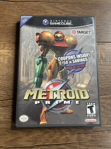Metroid Prime Nintendo Gamecube Target Exclusive - Complete CIB ...