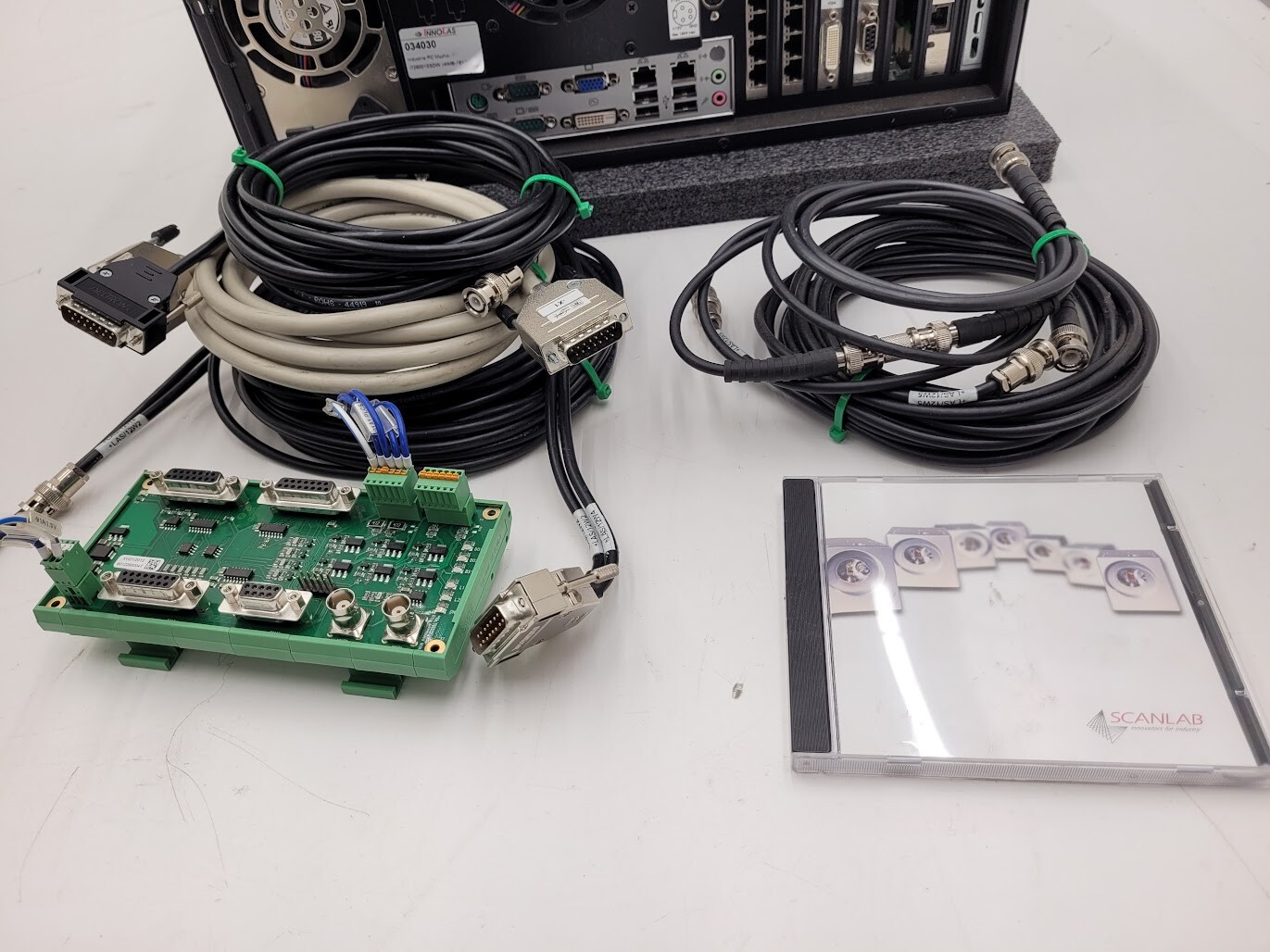 Scanlab dynAXIS de M 2x dual Axis Laser Galvo Head System XP Computer ...