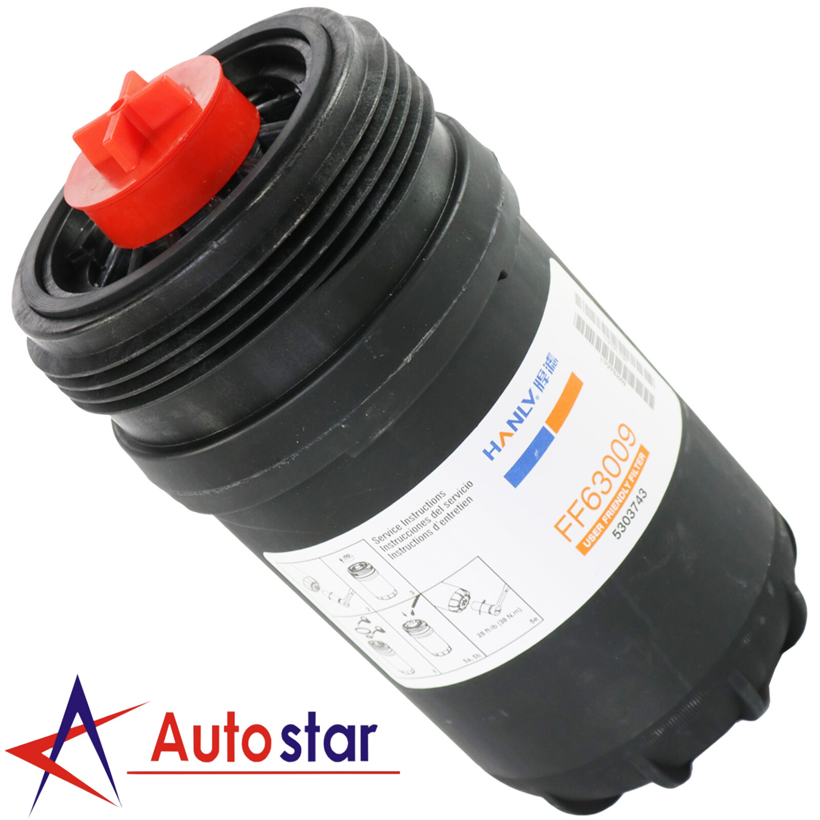 Fuel Filter FH22168 Replaces FF63008 FF63009 For Cummins Engines ...