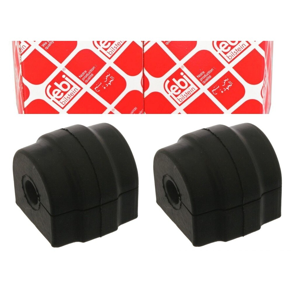 2x FEBI Stabilisatorlager Hinten für BMW E81-E88 E90-E93 E60 E84 OE ...