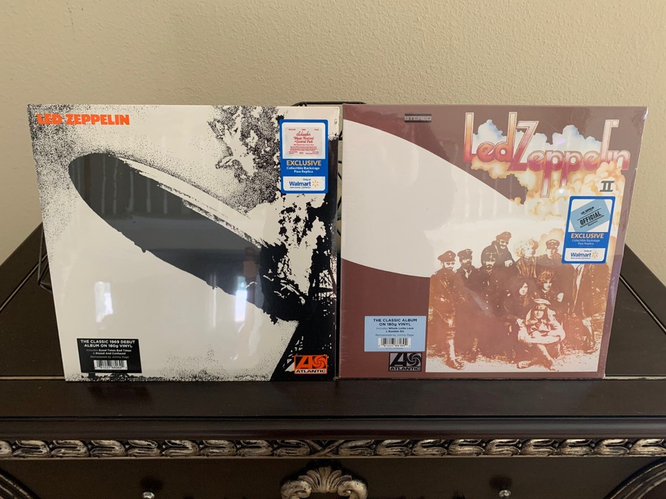 Led Zeppelin Discography 8 Vinyl Record Set Limited Edition Lot Brand ...
