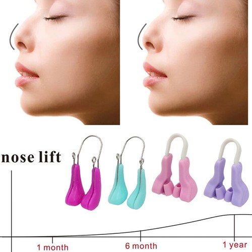 2PCS Lifting Nose Up Shaping Straightening Shaper Bridge Clip Face ...