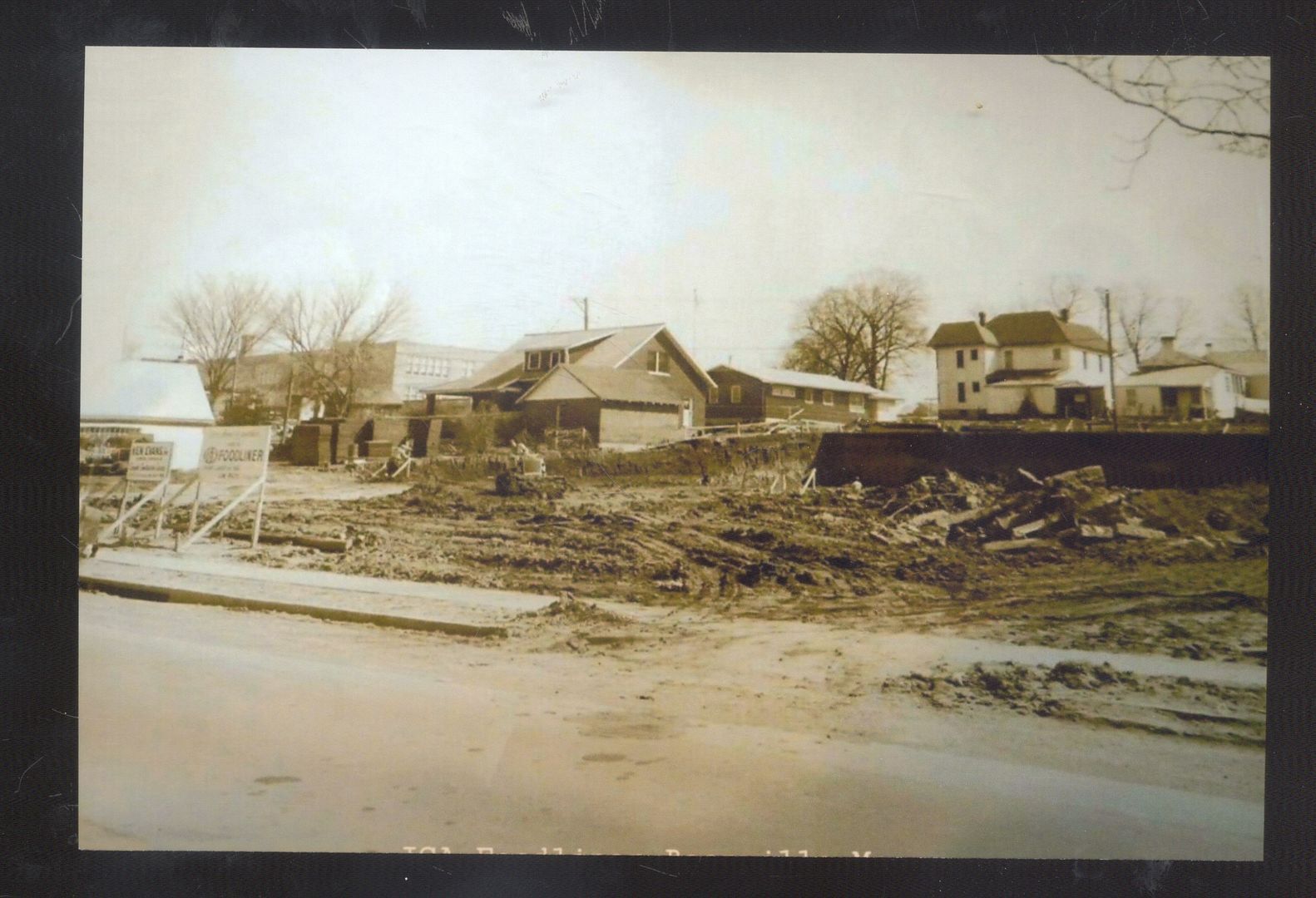 REAL PHOTO BOONVILLE MISSOURI MO. IGA FOODLINER GROCERY STORE POSTCARD ...
