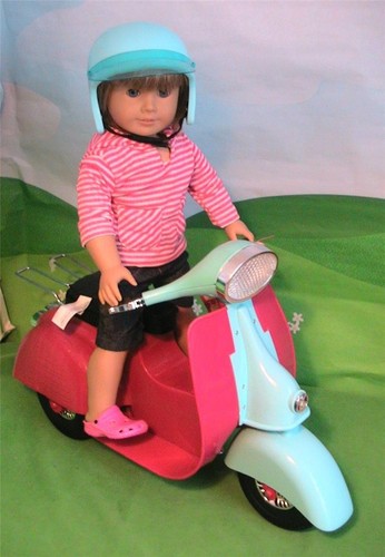 Two Tone Our Generation Scooter and Helmet for 18 inch Dolls | eBay