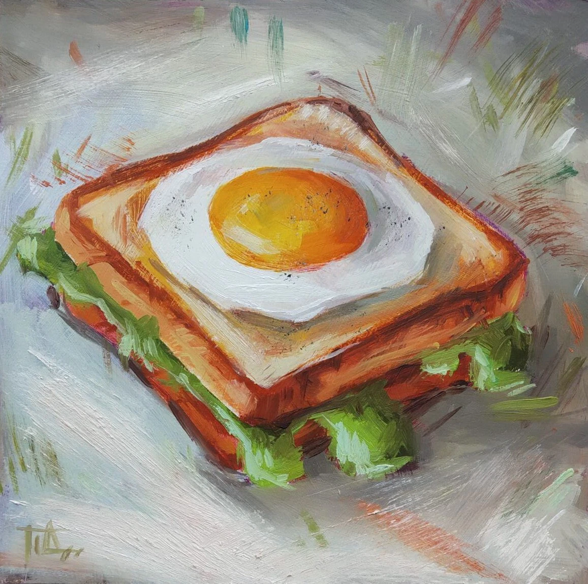 Breakfast Painting