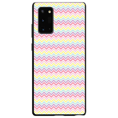 Hard Case Cover for Samsung Galaxy Note Rainbow Chevron Stripes Pattern ...