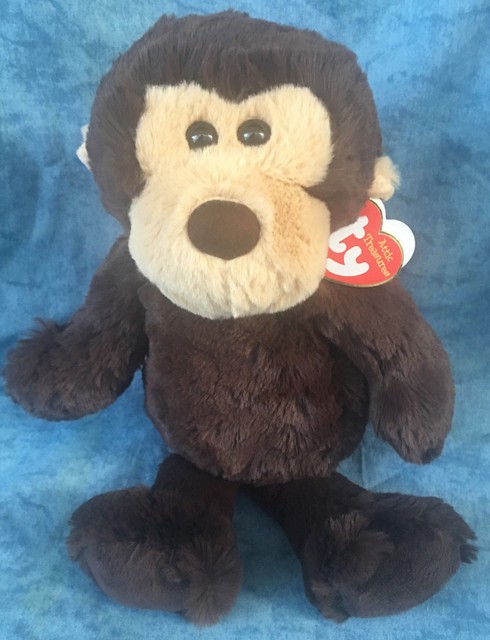 Ty Beanie Attic Treasures Mookie Monkey Plush Med 9in Tags Stuffed Toy ...
