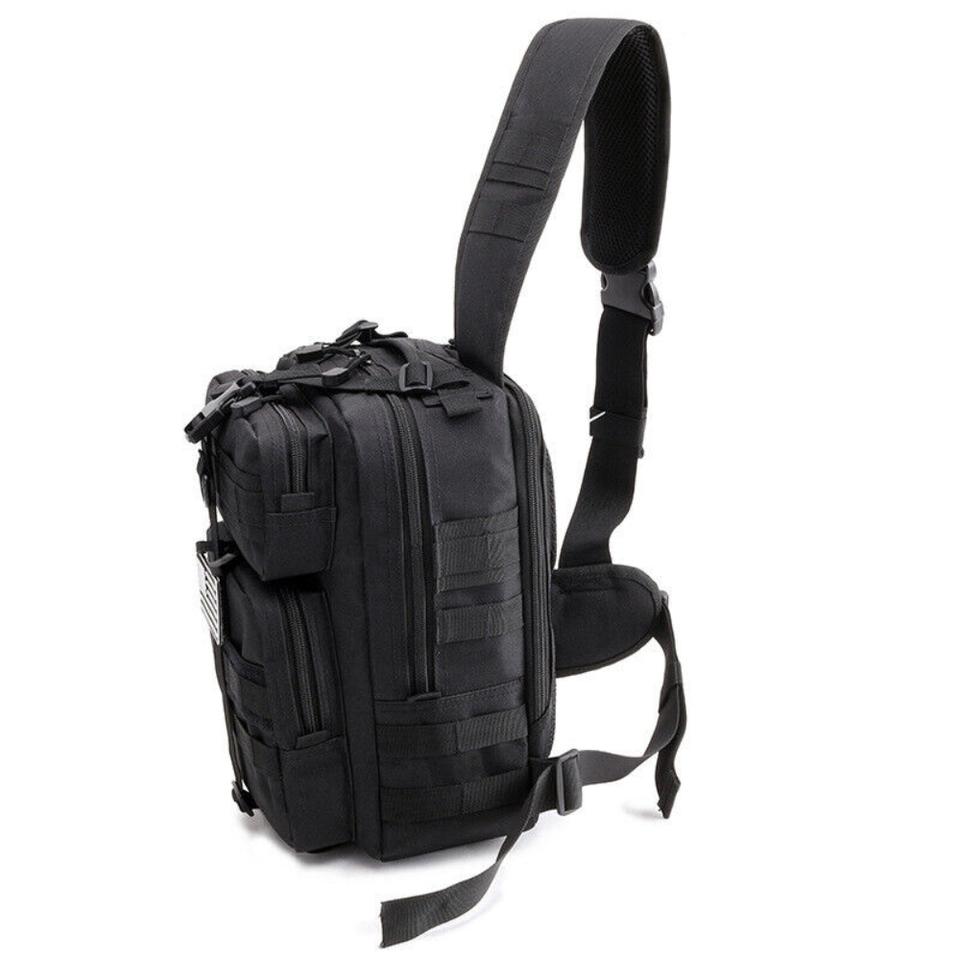 15L Tactical Molle Sling Chest Pack Shoulder Backpack Bag Outdoor ...