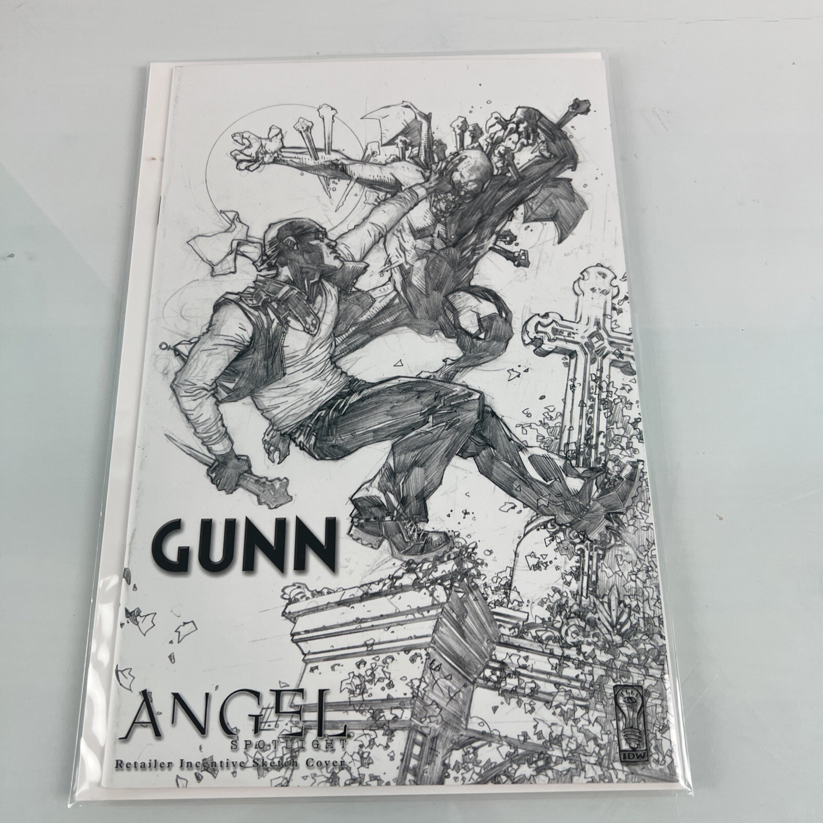 Angel Spotlight Gunn #1 Sketch Variant City of Angels IDW 2006 NM ...
