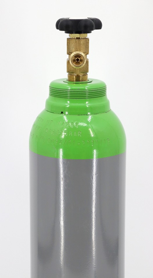 Gas bottle MIX Argon (82%)+CO2 (18%) 8 liters 200BAR welding gas MIG ...