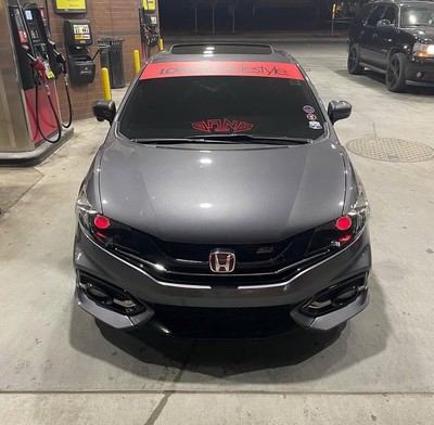 2014-2015 Honda Civic 2 Door Coupe Custom Retrofit Headlights Si Fg Fg4 ...