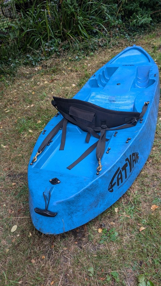 Fatyak Surf Sit On Top kayak - inc. seat and oars ~ Ready to Paddle ...