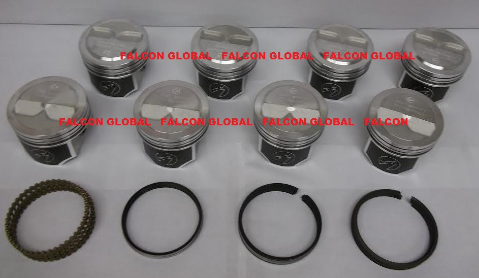 Chevy 327ci 350HP L79 MASTER Engine Kit Forged Pistons+Moly Rings SM ...