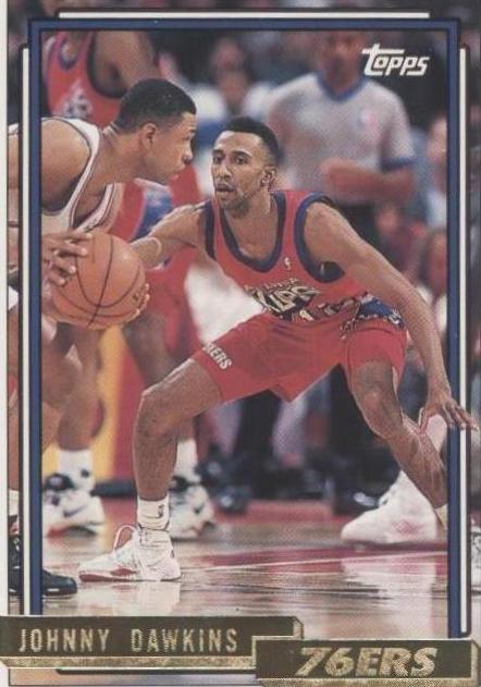 1992-93 Topps - Johnny Dawkins #168 Gold for sale online | eBay