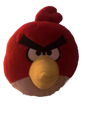Angry Birds Plush Fat Red Bird Toy Stuffed Animal 9” Commonwealth Toy ...