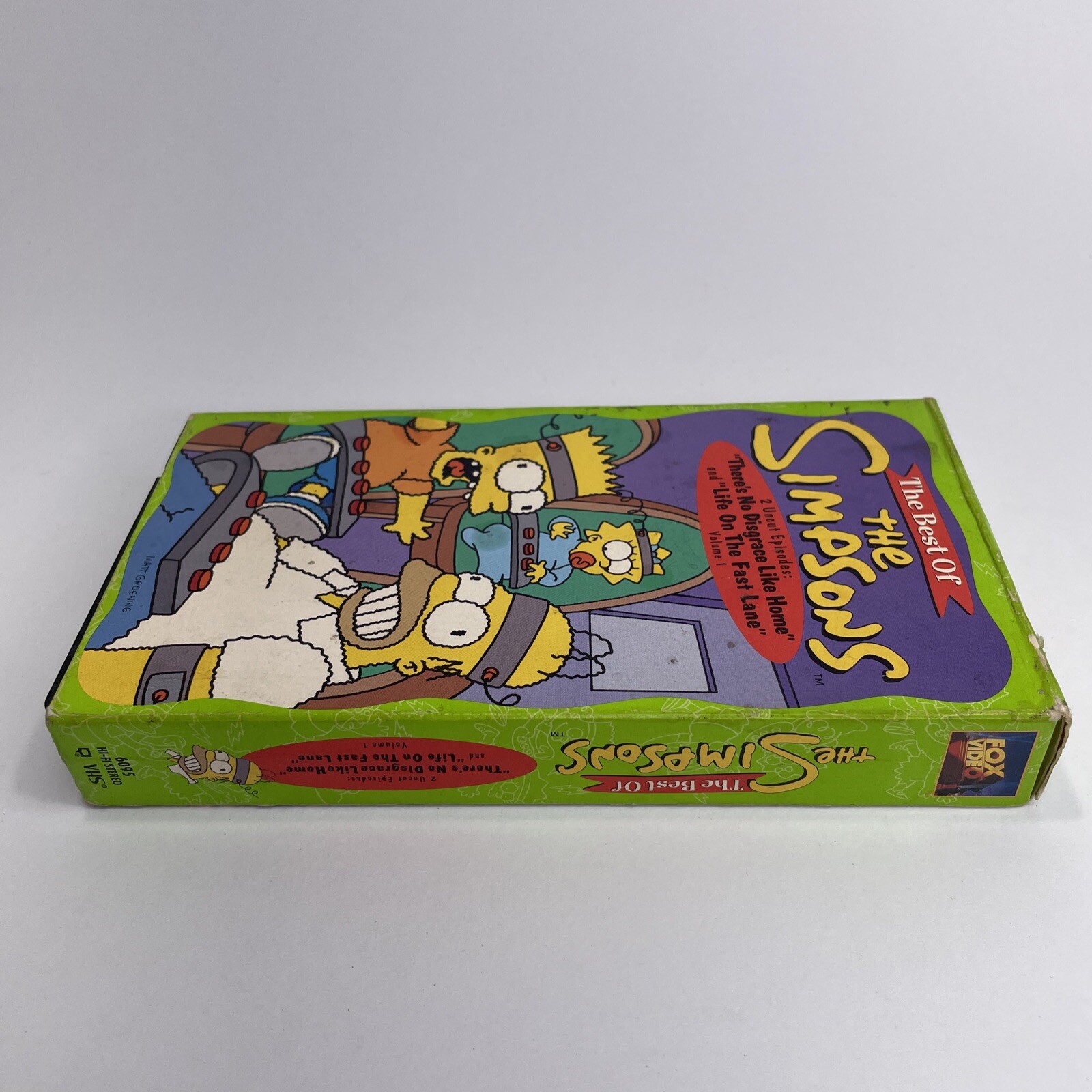 The Best Of The Simpsons Volume 1 (VHS, 1997) Comedy, Animated, Hank ...