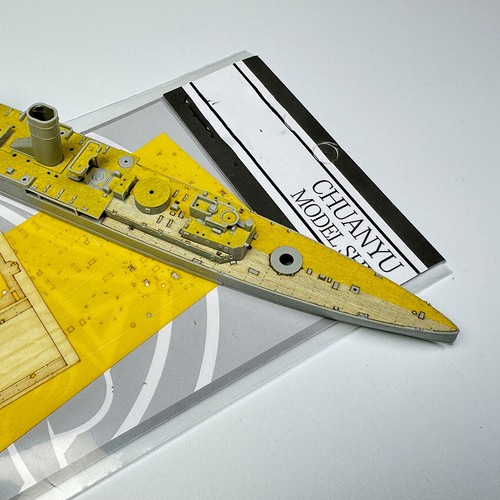 1/700 Scale HMS York Model Wooden Deck+Masking Sheet+Chain for ...