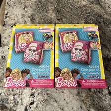 Bestway Barbie Pink Inflatable Swim Ring INTERTUBE Tube Floaties Floats ...