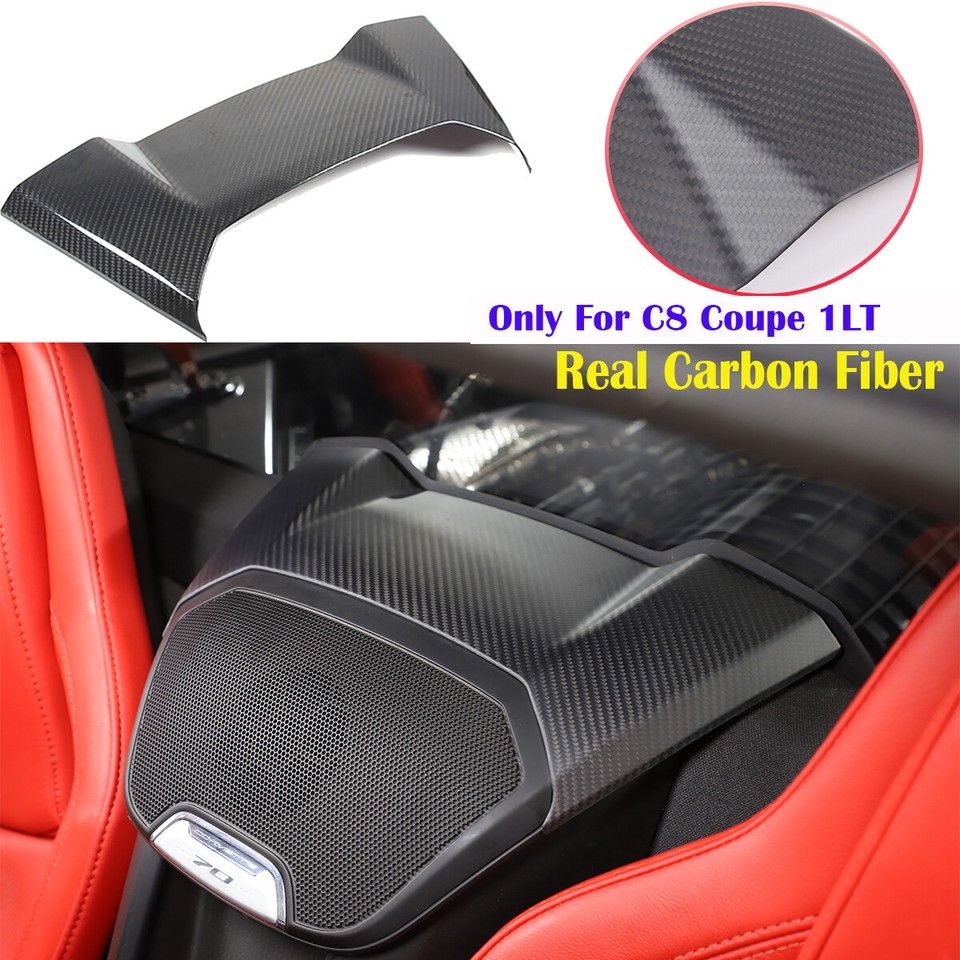 Real Carbon Fiber Interior Trim Cover For C8 Corvette Stingray Z51 Z06 ...