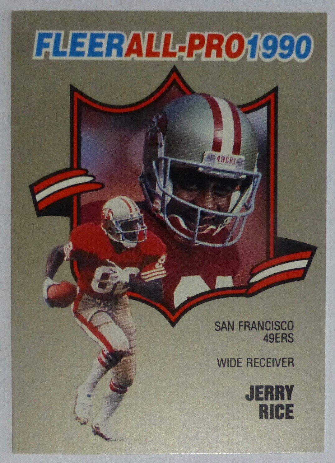 1990 FLEER ALL-PRO - JERRY RICE - CARD #2 - San Francisco 49ers | eBay