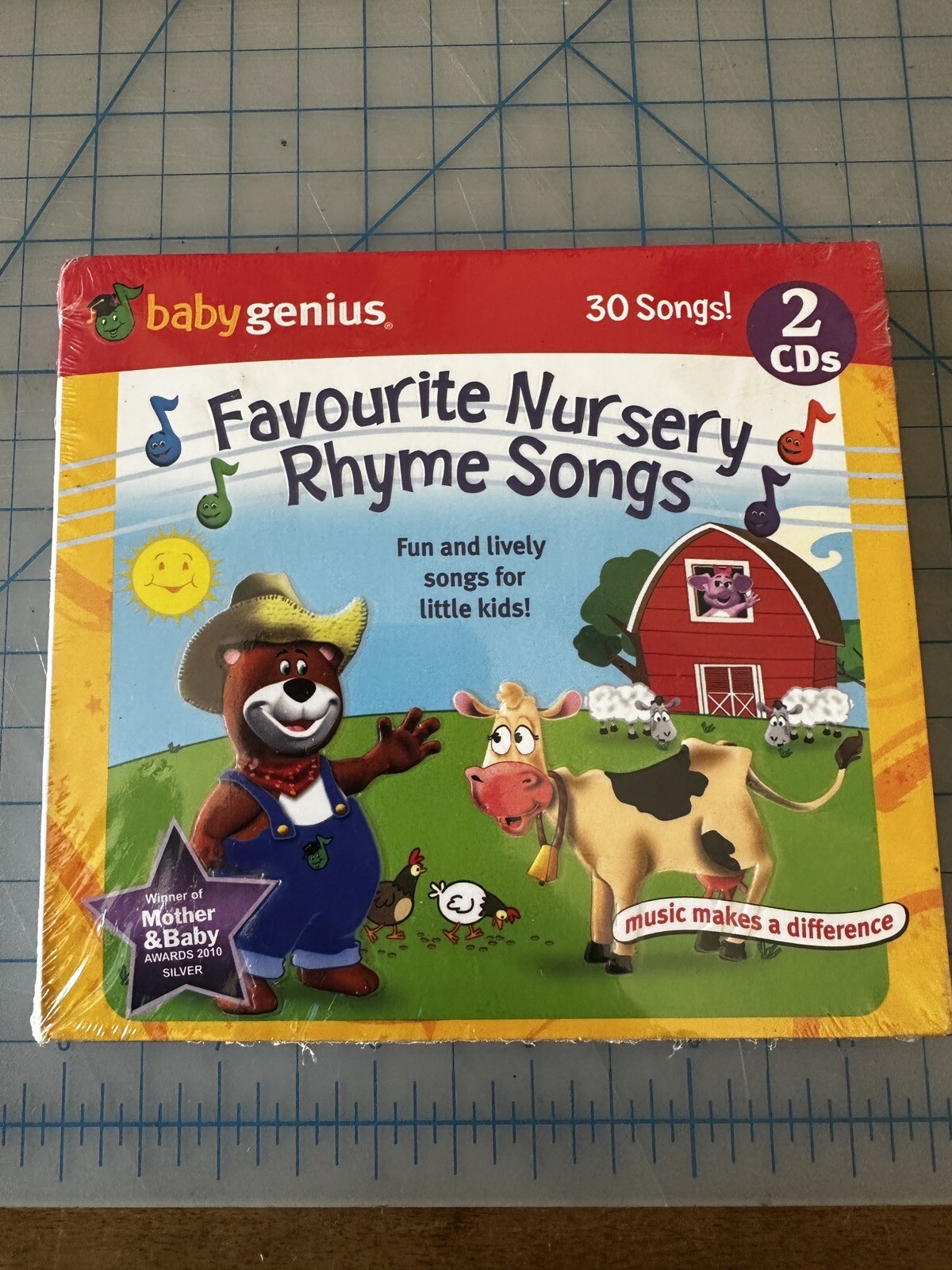 BABY GENIUS - Favorite Nursery Rhyme Songs - 2 CD - Box Set - BRAND NEW ...