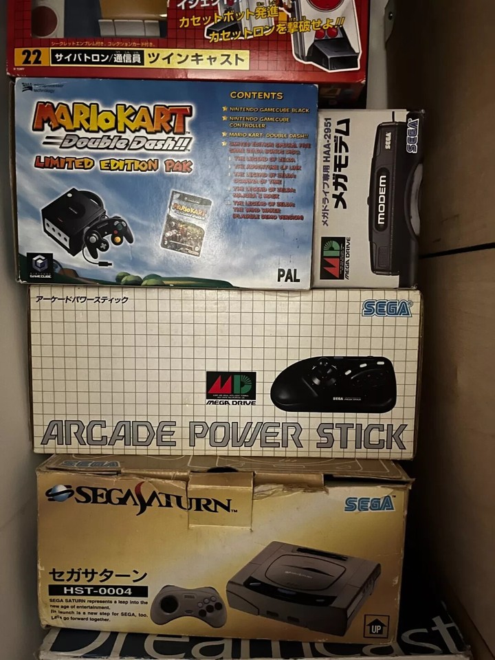 SEGA MegaDrive Japan + Phantasy Star Robocop Pengo Rockman Rockman ...