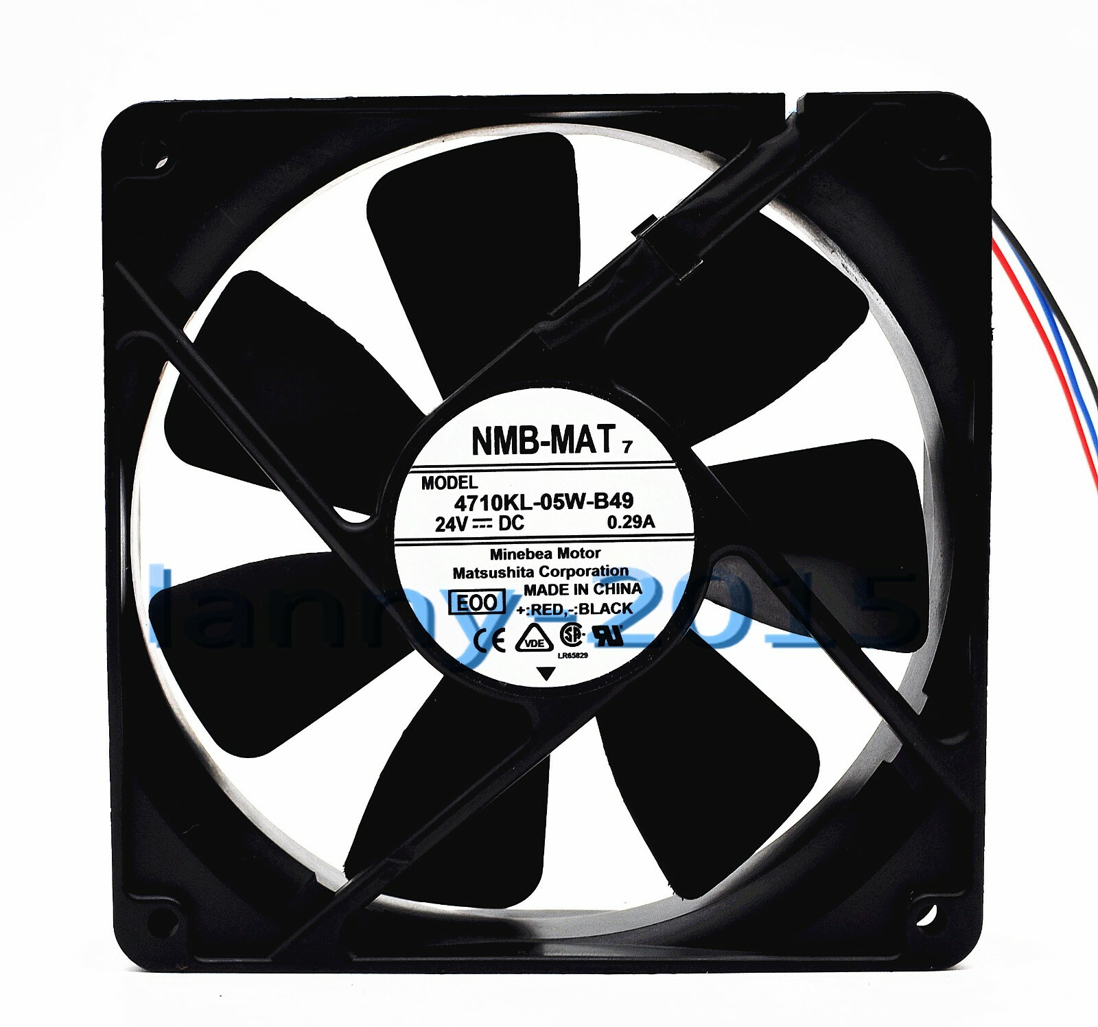 1PC NMB 4710KL-05W-B49 Fan 12025 24V 0.29A | eBay