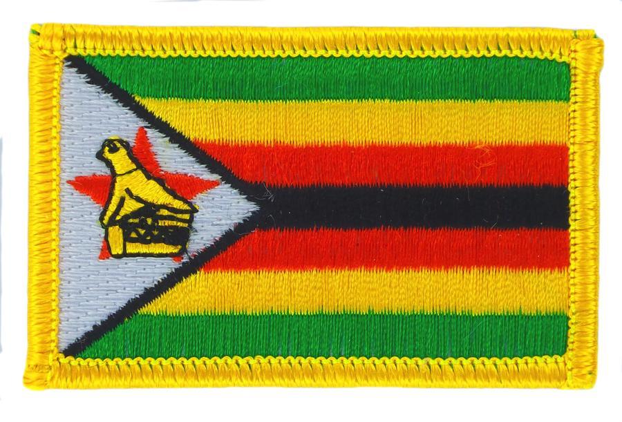 Patch écusson brodé Drapeau ZIMBABWE FLAG Thermocollant | eBay