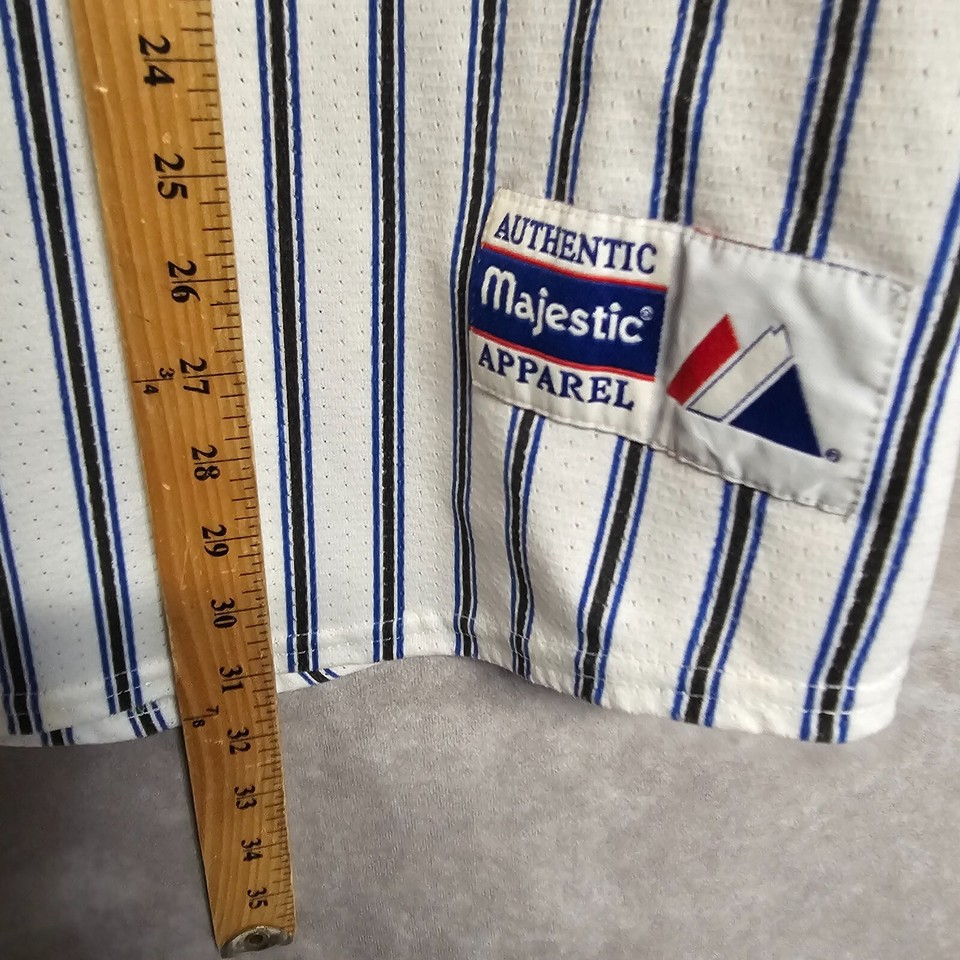 Rare Vintage 90s Majestic Duke Blue Devils Pinstripe Baseball Jersey ...