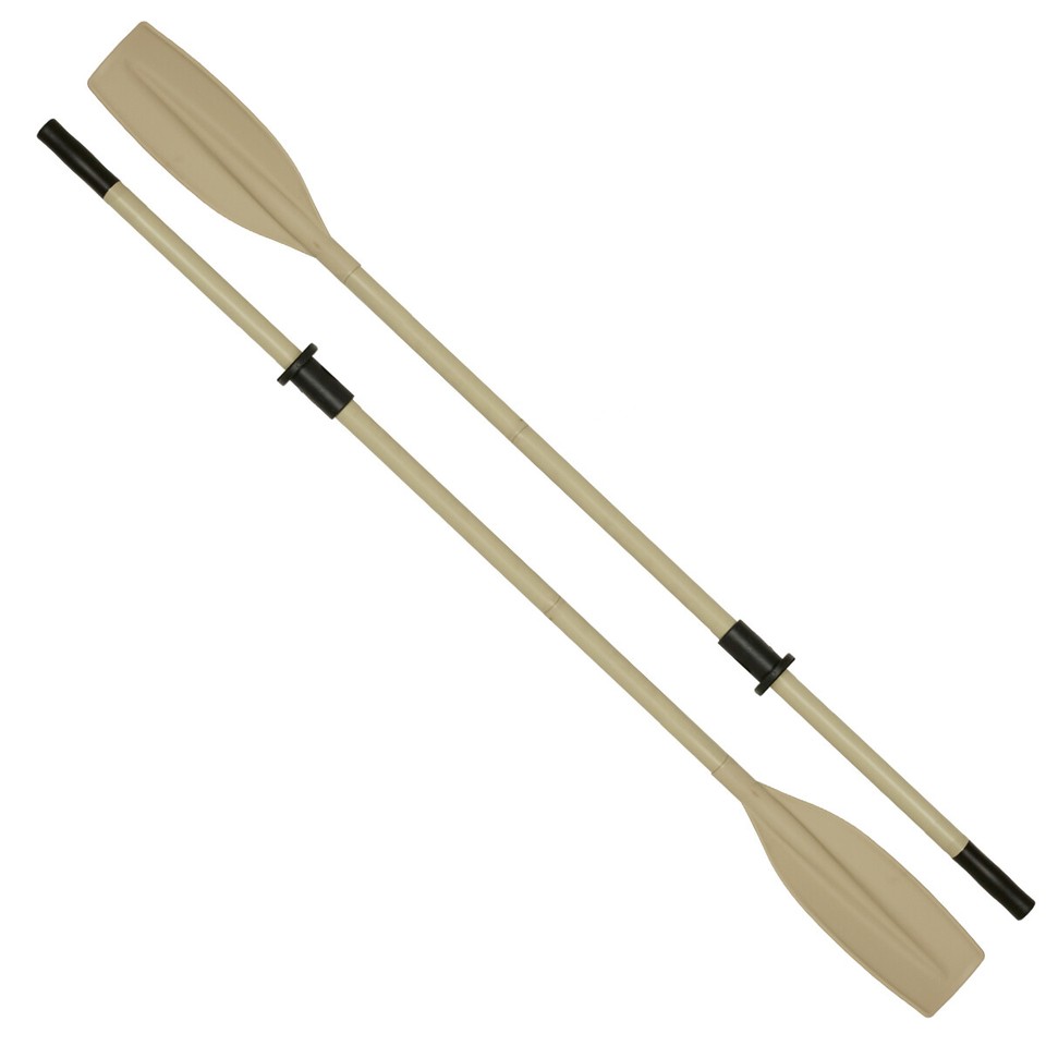 Heavy Duty Aluminum Oars Detachable with Rubber Oar Sleeves/Stopper | eBay