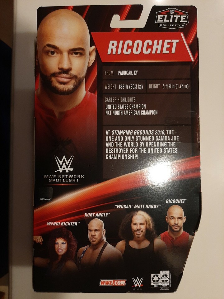 WWE Ricochet Mattel Elite Network Spotlight Target Exclusive Figure | eBay