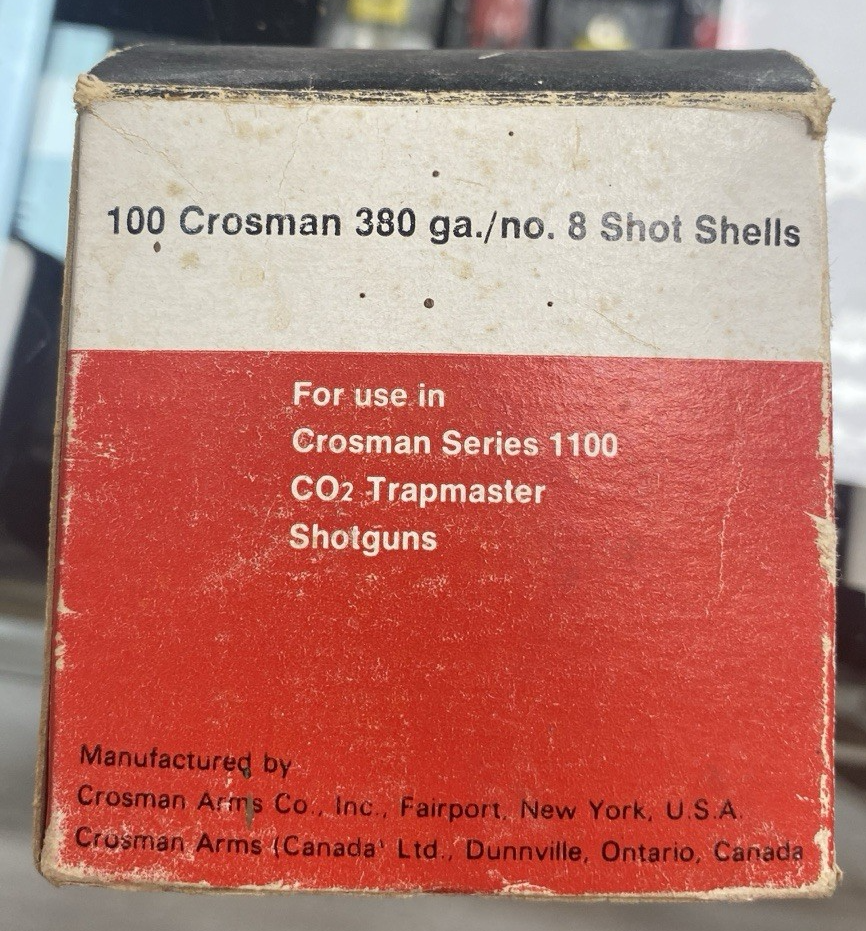 Crosman 2 Skeet No. 8 Shells FULL Box Model 70 for Model 1100 CO2 Shot ...
