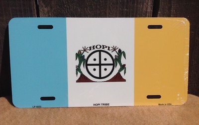 Hopi Flag Native Indian Tribe Auto Car Tag Metal License Plate | eBay
