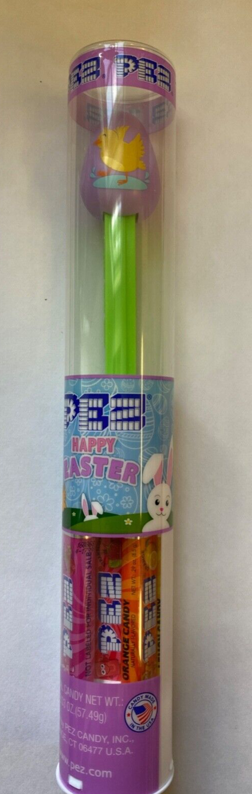 Easter Pez Dispenser Purple Egg with chick with 6 pez candy packs | eBay