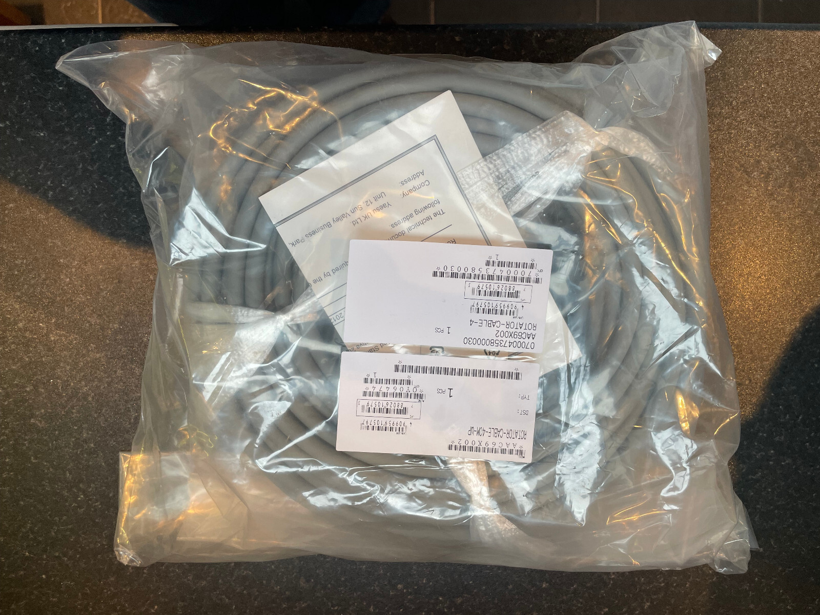 G-2800DXC G-1000DXC G-450CDC G-5500DC Yaesu Rotator Cable 40M 131 feet ...