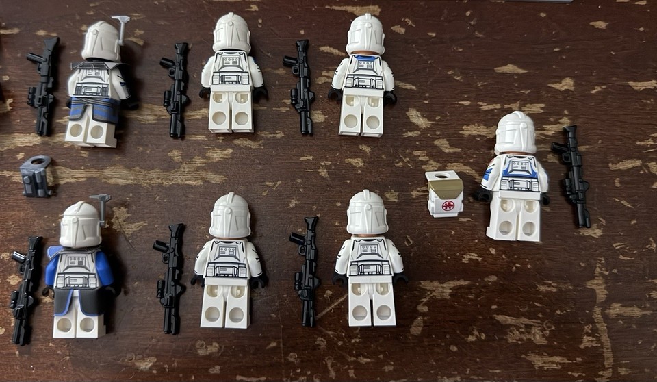 LEGO Star Wars GCC 501st Umbara Lot: Fives, Jesse, Appo, Tup, Kix ...