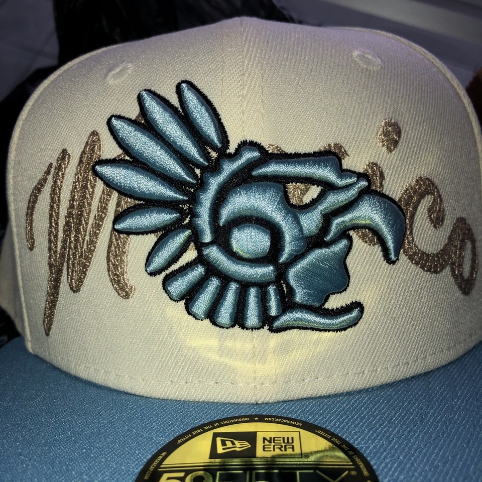 Mexico Fitted Hat Aztec Warrior Size 7 3/8 New Era Limited Edition WBC ...