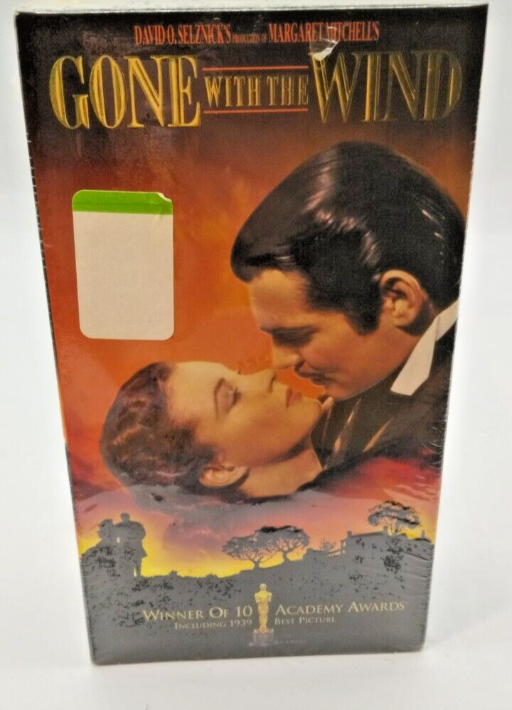 Classic Gone With The Wind VHS Sealed Mastered for Technicolor ...