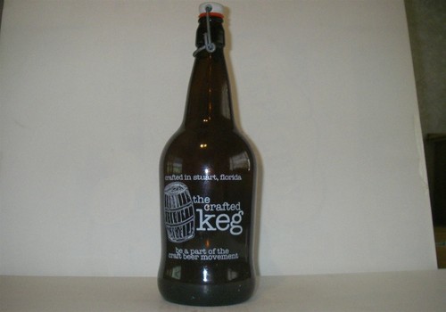 THE CRAFTED KEG EMPTY BEER BOTTLE STUART, FL | eBay