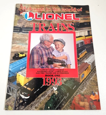 1993 Lionel Trains Book One O Scale 027 Catalog Model Train Layouts | eBay