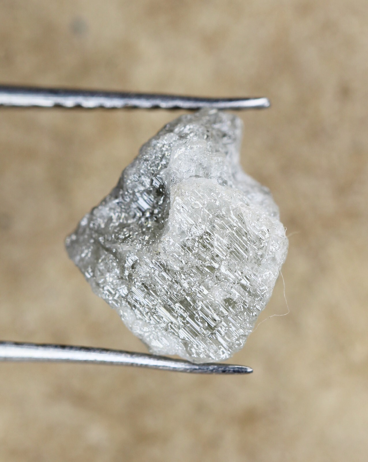 3.36 CT Natural Loose Rough Diamond Grey Raw Irregular Shape for ...