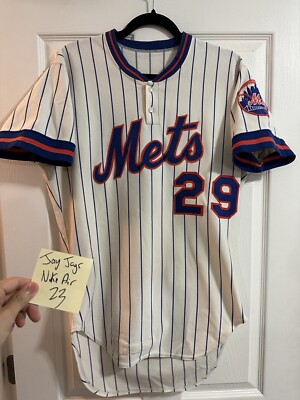 1978 Rawlings New York Mets jersey size 42 Game Used Alex Trevino gift | eBay